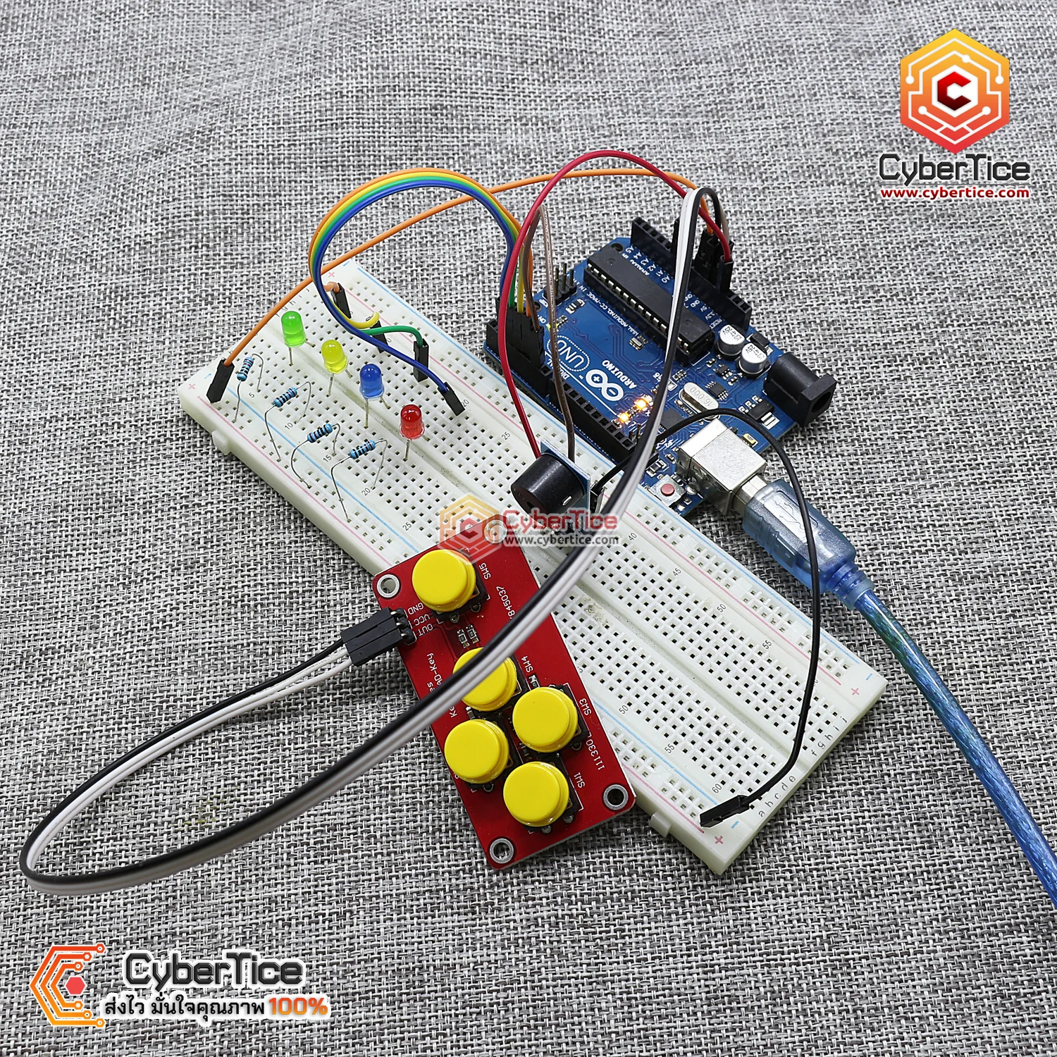 สอนใช้งาน Arduino Analog Keyboard Module - ขาย Arduino อุปกรณ์ Arduino คุณภาพดี ราคาถูก ส่งไว ส่งฟรี