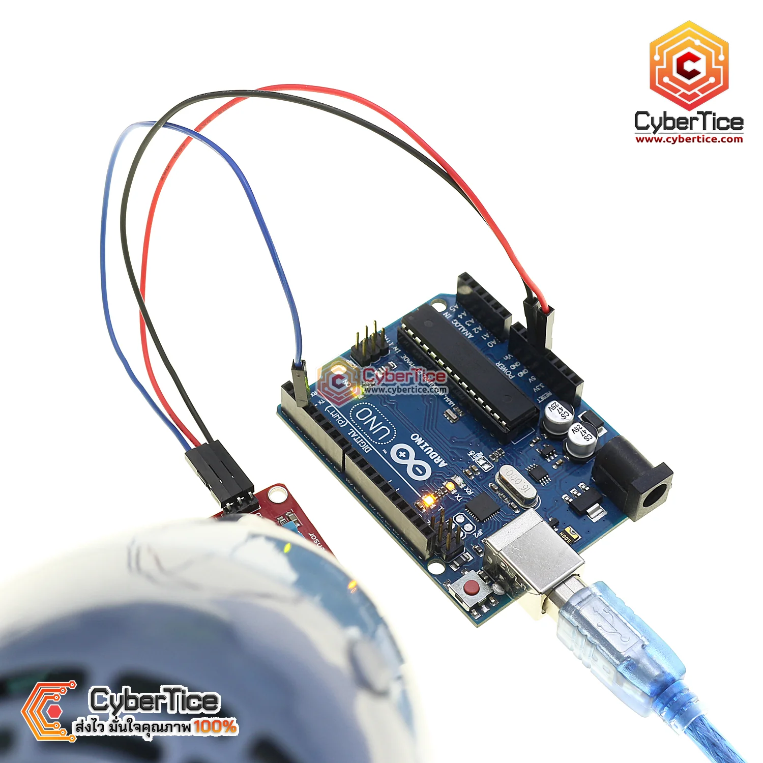 สอนใช้งาน Arduino Dht11 เซ็นเซอร์วัดอุณหภูมิและความชื้น พร้อม Pcb สีแดง ขาย Arduino อุปกรณ์