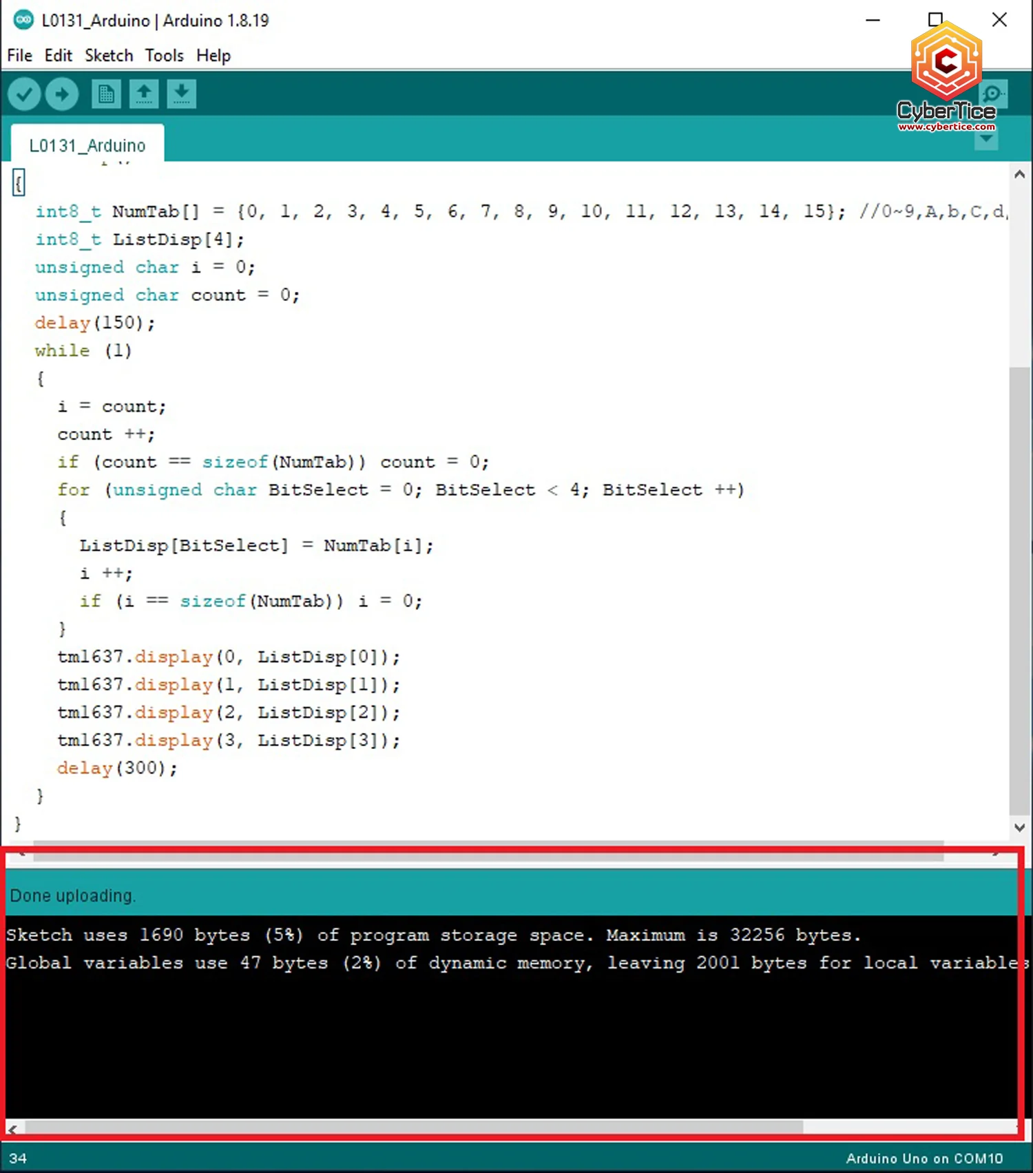 สอนใช้งาน Arduino โมดูลแสดงค่าตัวเลข 4 หลัก 036 Tm1637 Driver ขาย Arduino อุปกรณ์ Arduino
