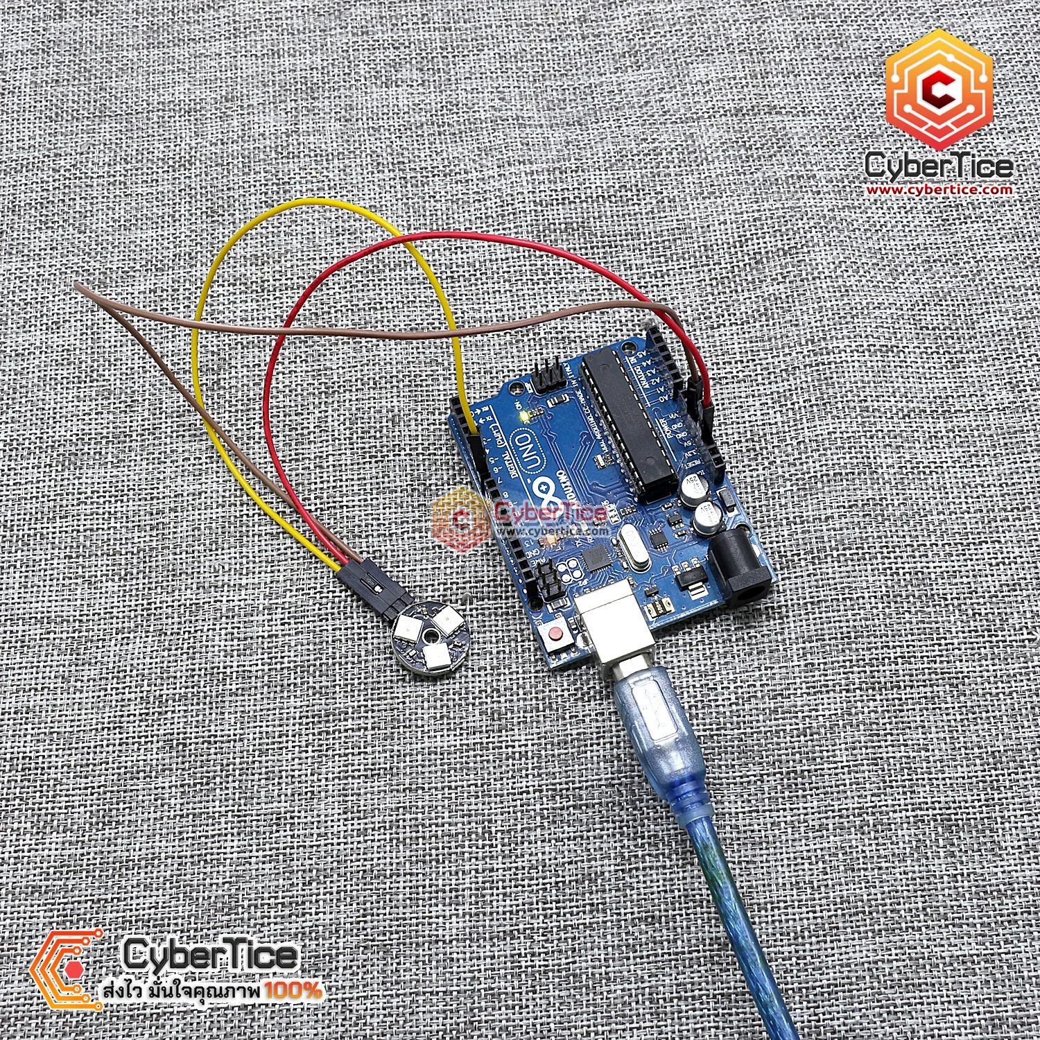 NeoPixel Ring 3 ดวง WS2812 5050 RGB LED - ขาย Arduino อุปกรณ์ Arduino คุณภาพดี ราคาถูก ส่งไว ส่งฟรี