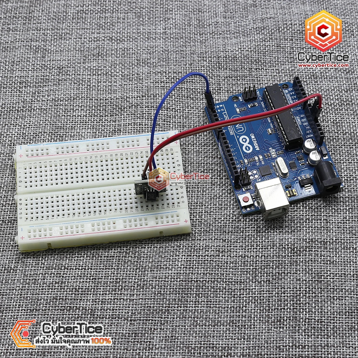 สอนใช้งาน Arduino Ds18b20 เซ็นเซอร์วัดอุณหภูมิ Temperature Sensor Module Ky 001 ขาย Arduino